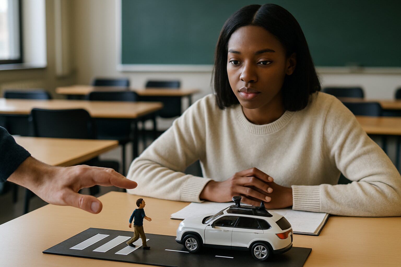 Safety Testing for Self-Driving Cars in Education